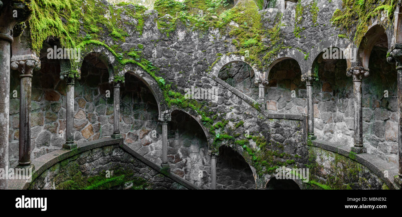 The Initiation Well wide angle Stock Photo - Alamy