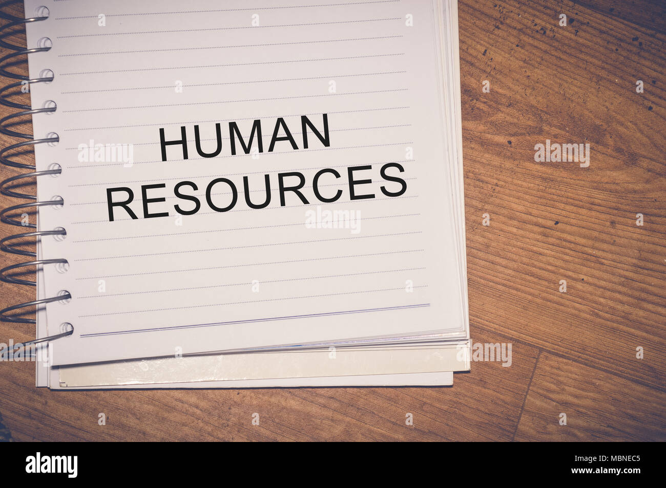 Human resources paperwork hi-res stock photography and images - Alamy