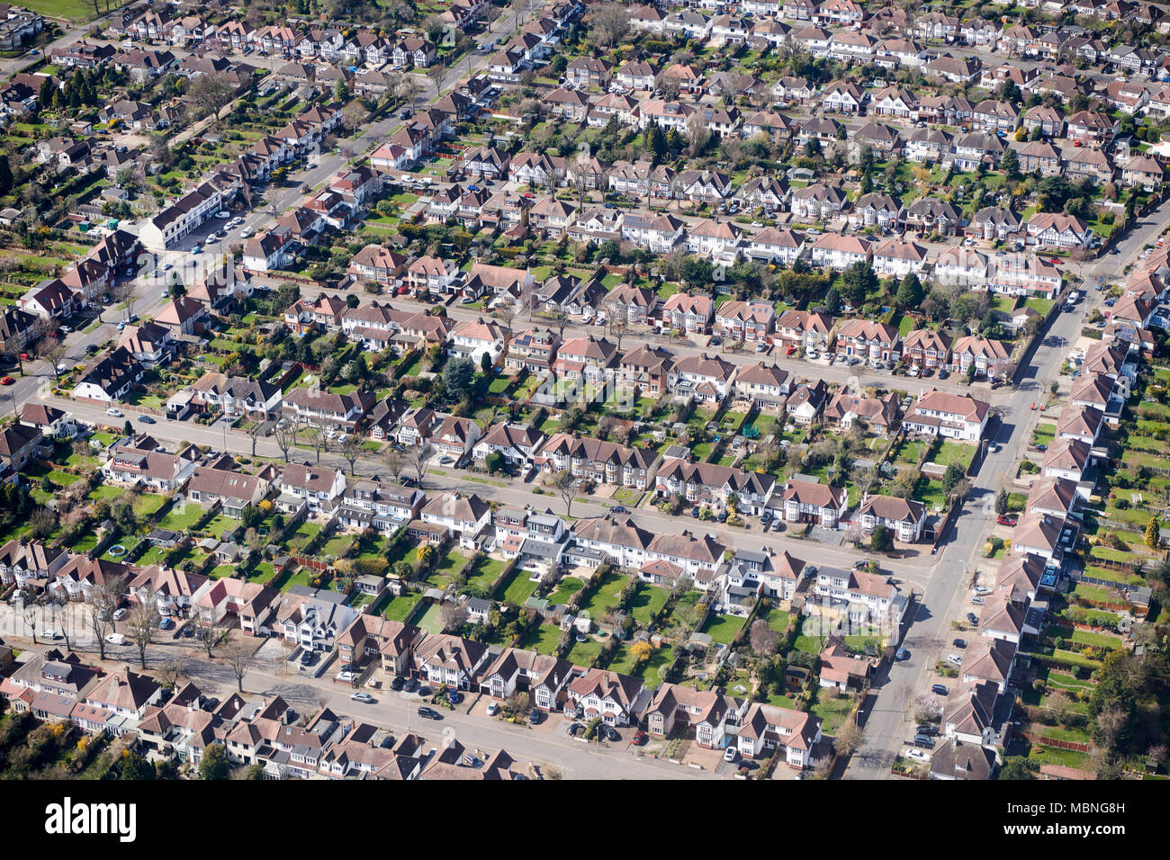 Suburbs suburban semi detached hi-res stock photography and images - Alamy