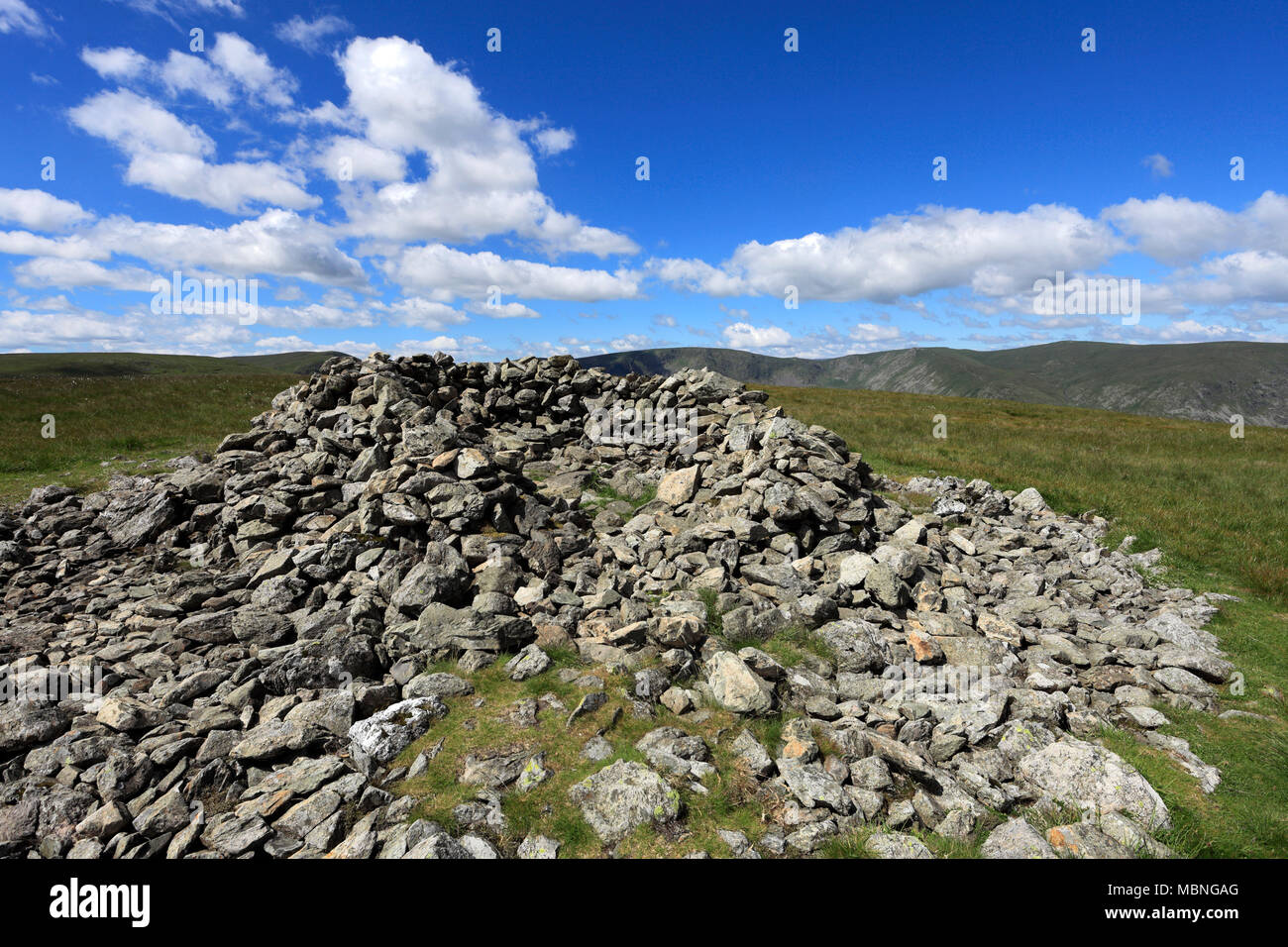 Summit cairn selside fell hi-res stock photography and images - Alamy