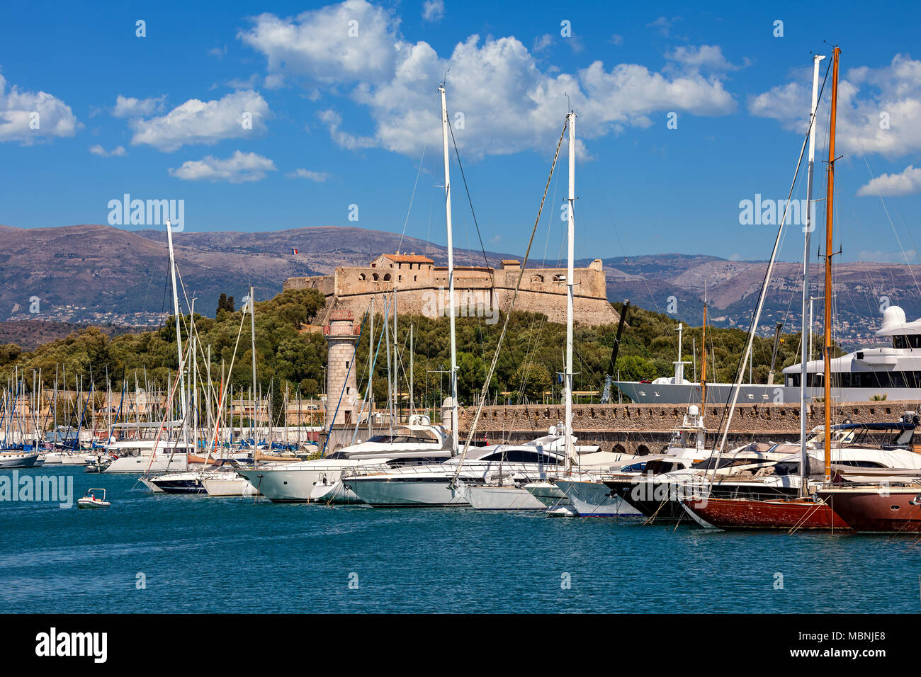 Antibes port vauban hi-res stock photography and images - Alamy