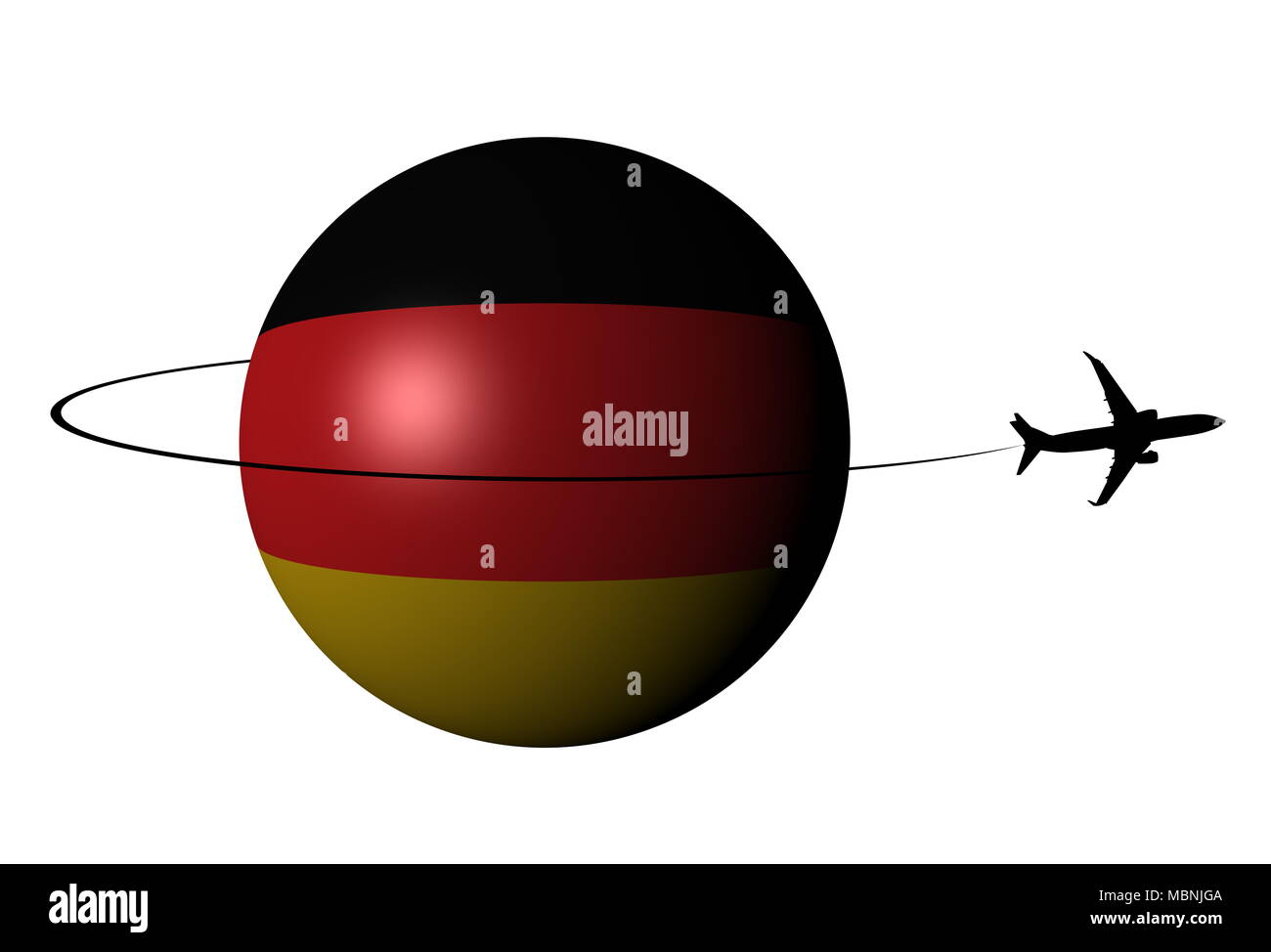 Aeroplane aircraft germany Cut Out Stock Images & Pictures - Alamy