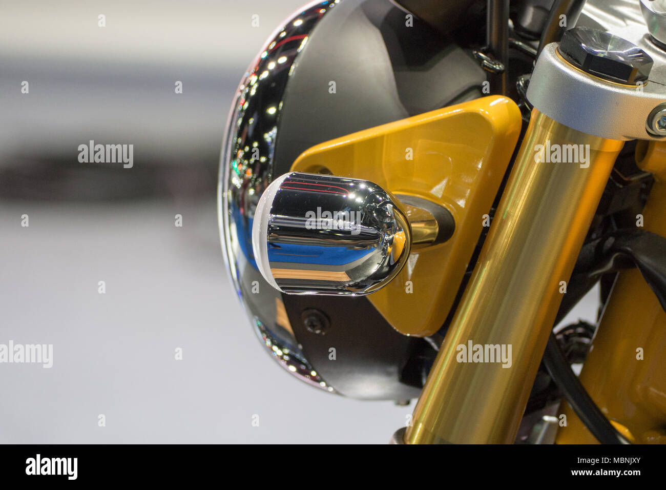 Motorcycle headlight hi-res stock photography and images - Alamy