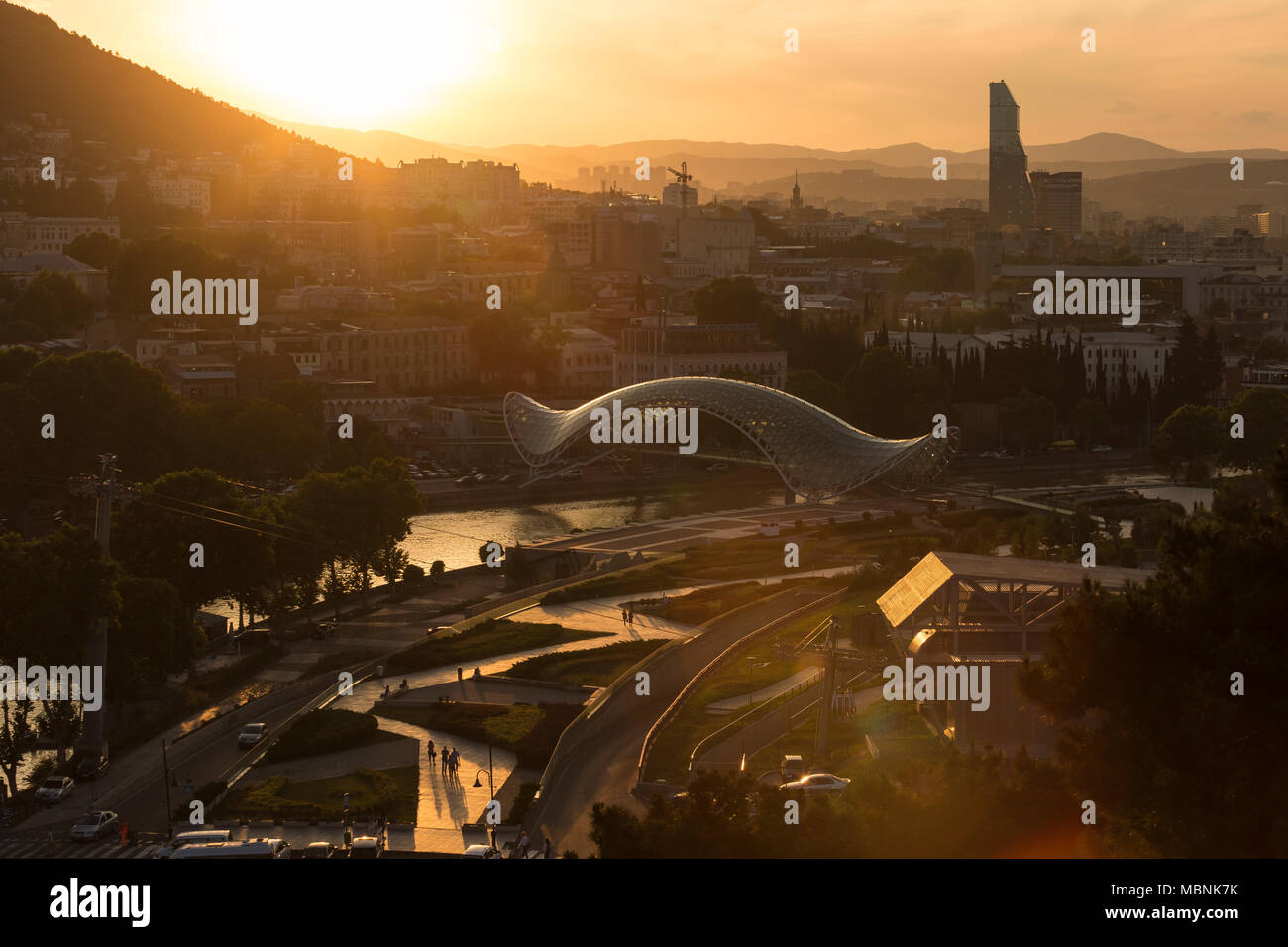 Georgia tbilisi skyscraper hi-res stock photography and images - Alamy