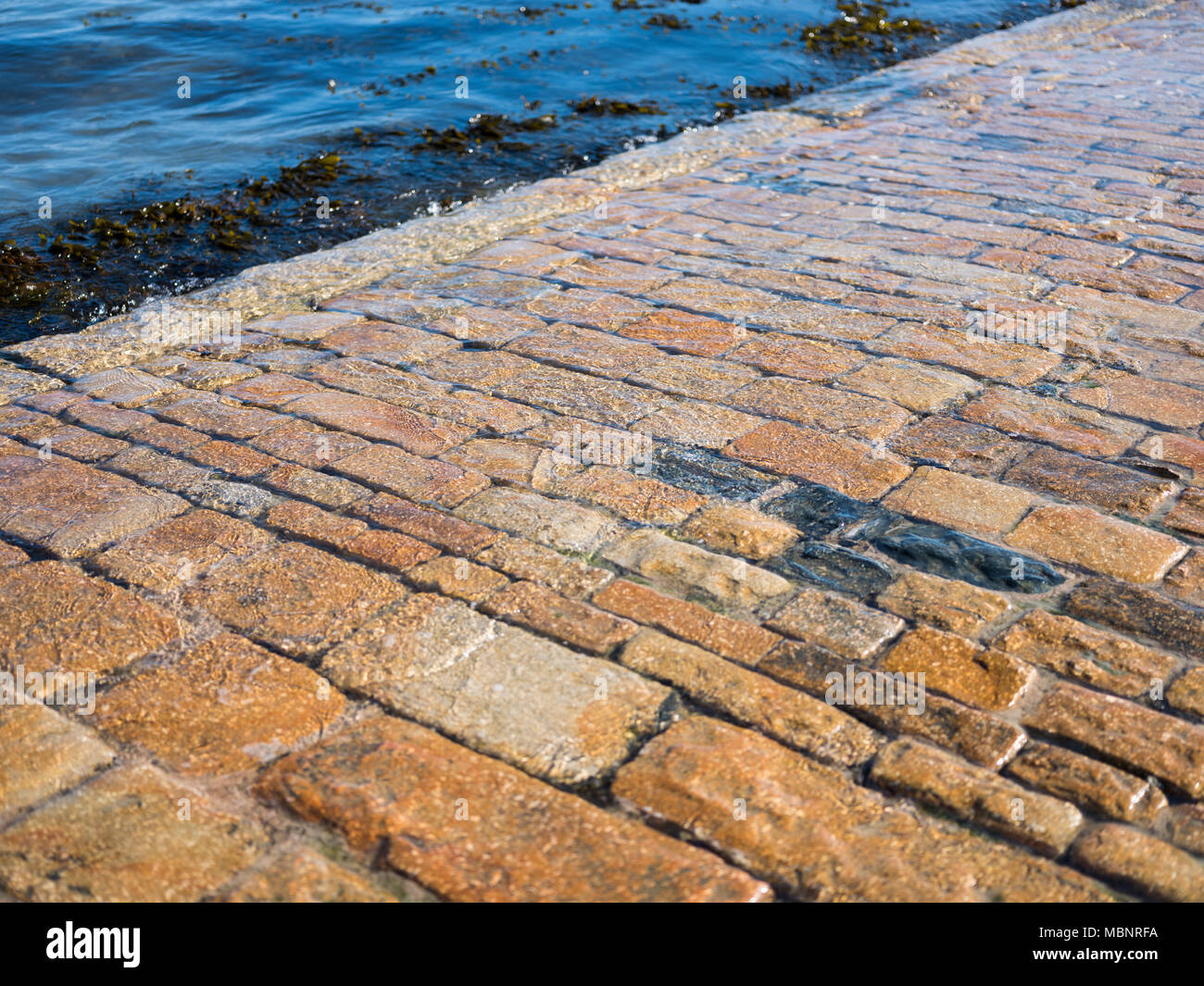 The pathway to St Michaels Mount Stock Photo - Alamy