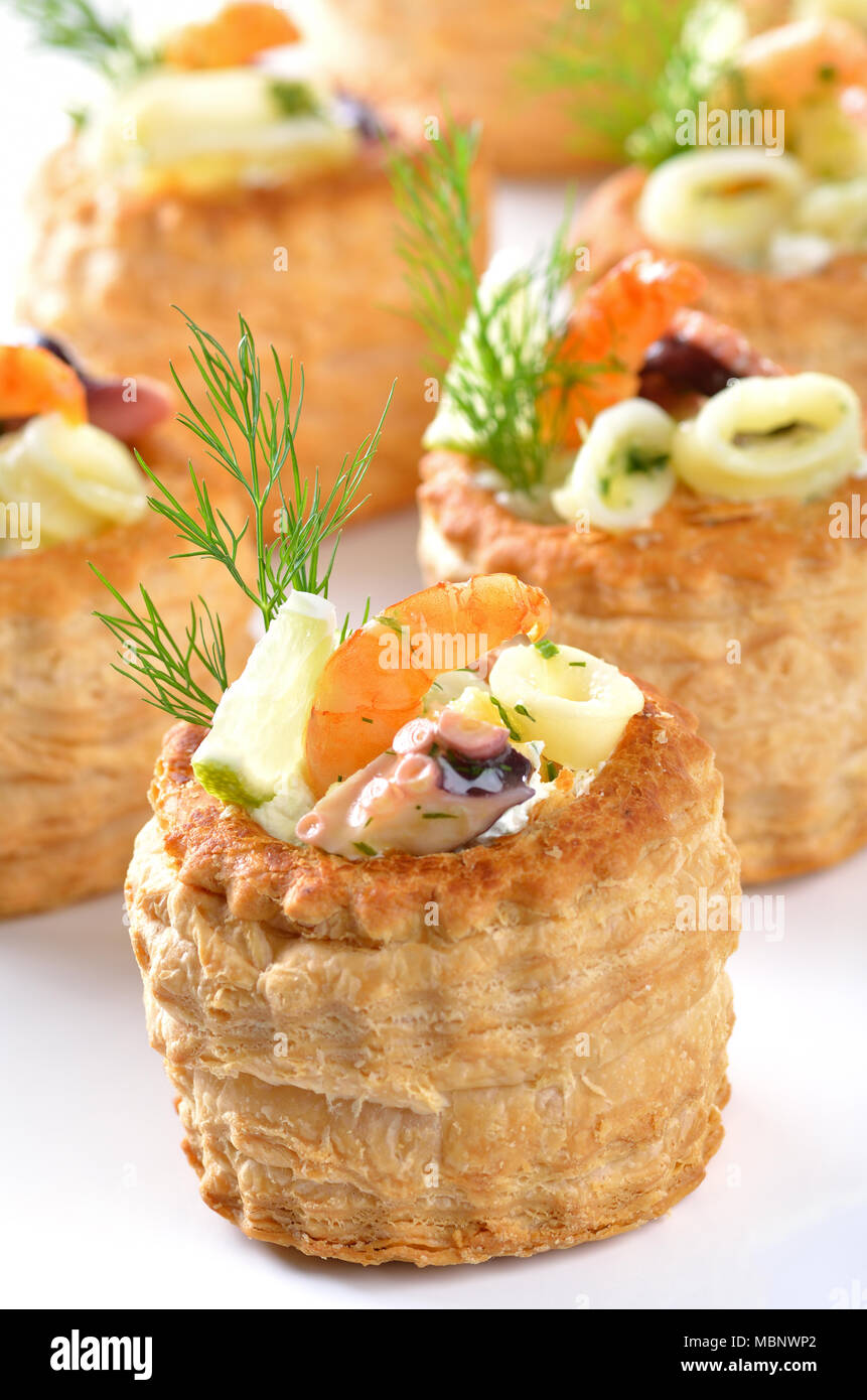 Crab puff pastry hi-res stock photography and images - Alamy