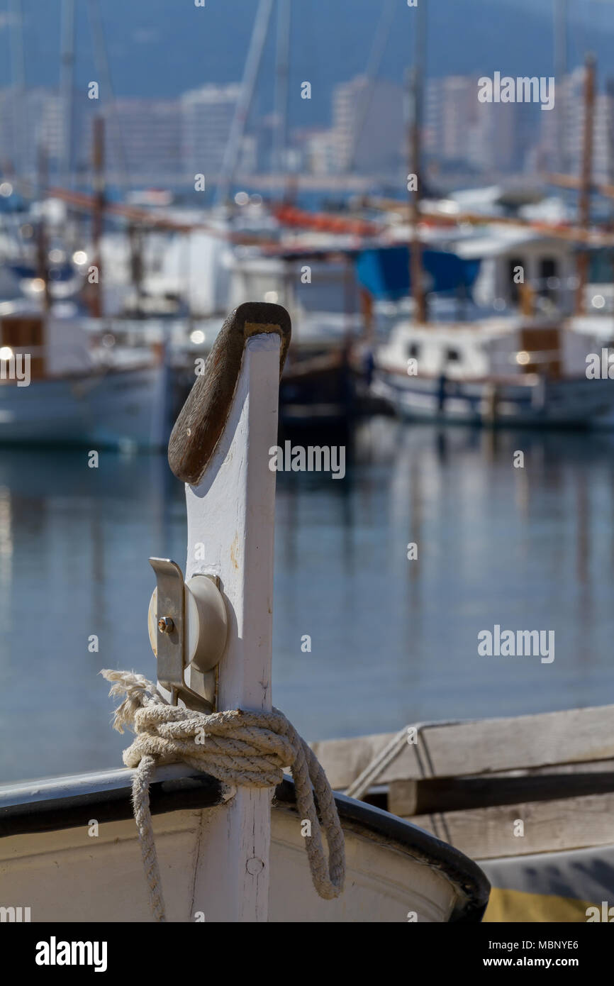 Nice traditional spanish boats hi-res stock photography and images - Alamy