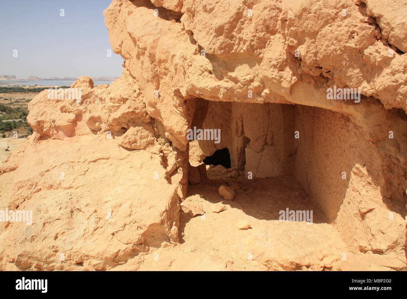 Mountain of the Dead in Siwa, Siwa Oasis, Egypt Stock Photo - Alamy