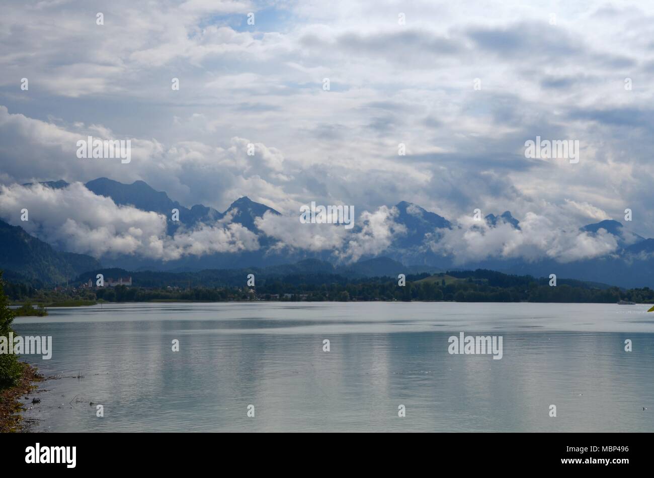 Forggensee and allgau alps hi-res stock photography and images - Alamy