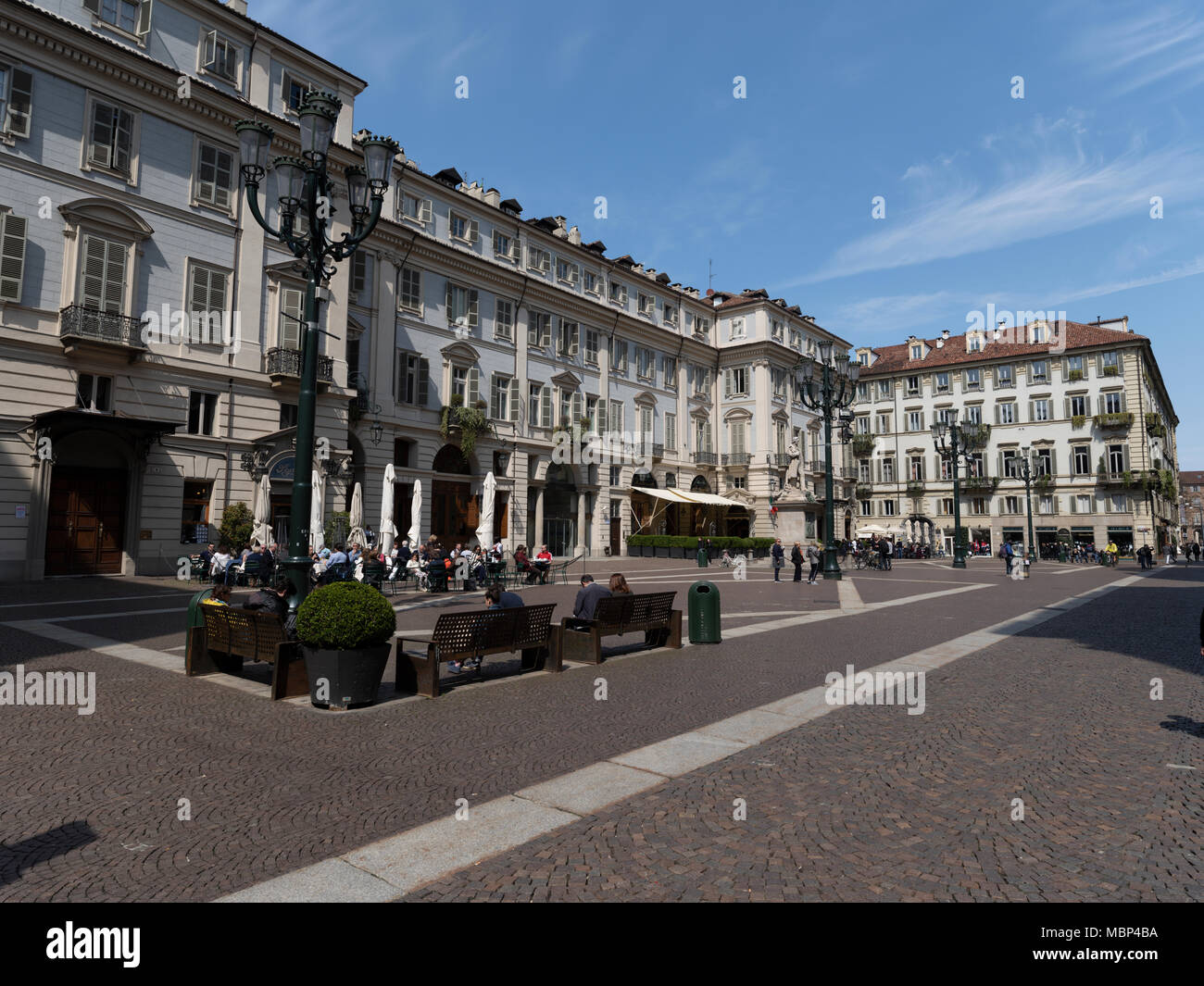 An historic square in Turin, it's considered one of the main symbol of ...