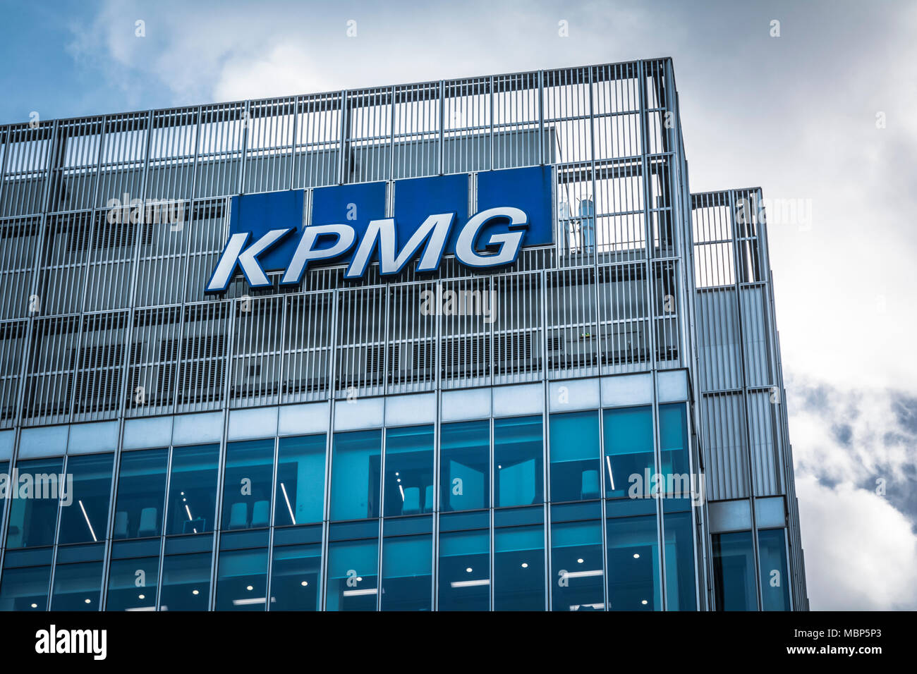 KPMG building, London, UK Stock Photo - Alamy