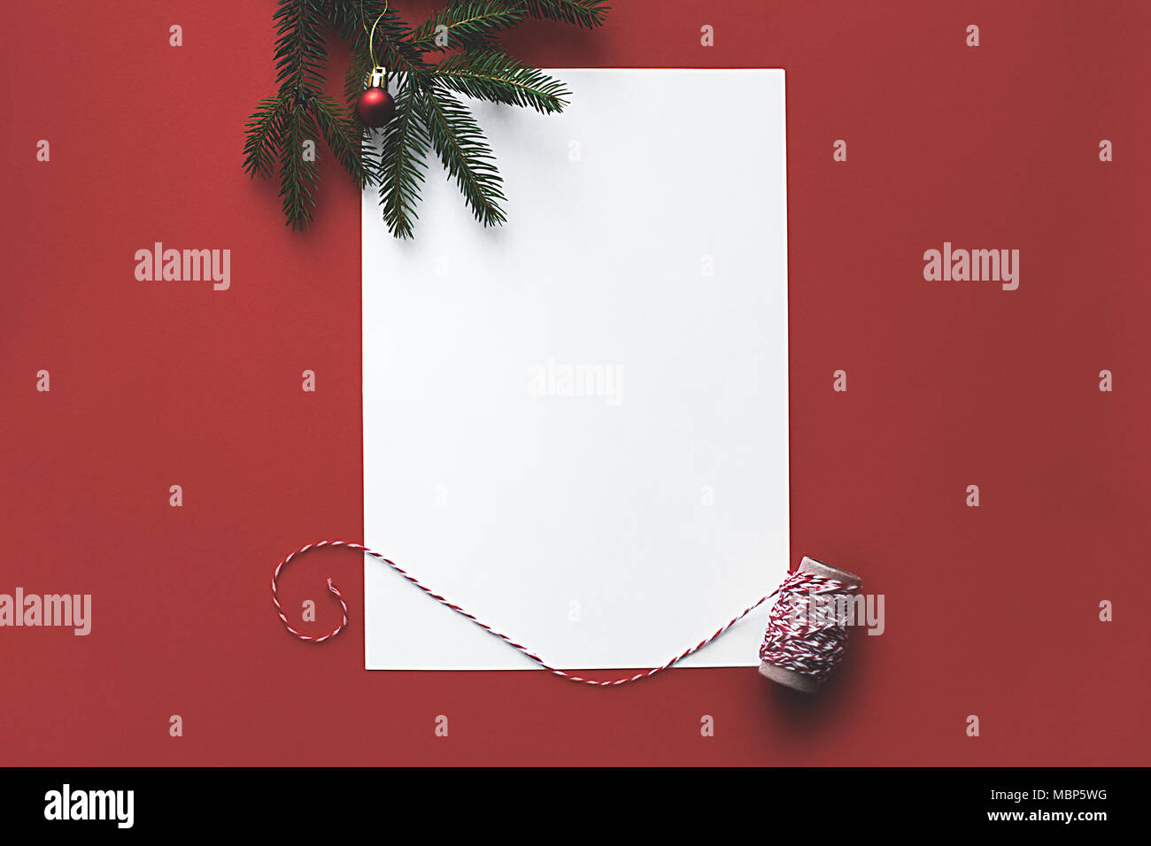 empty christmas card Stock Photo - Alamy