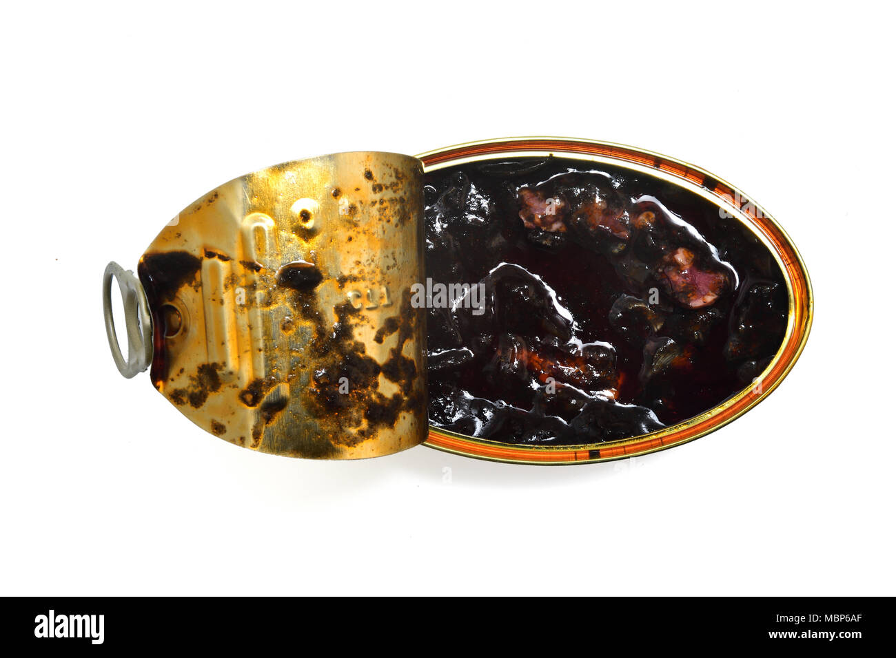 squid with ink isolated Stock Photo - Alamy