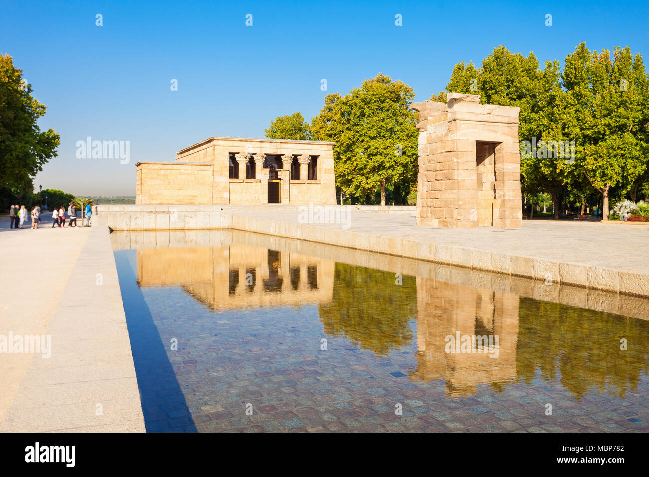 The Temple of Debod or Templo de Debod is an ancient Egyptian temple ...