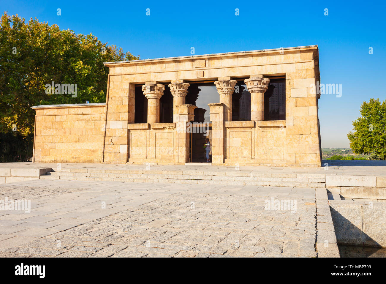 The Temple of Debod or Templo de Debod is an ancient Egyptian temple ...