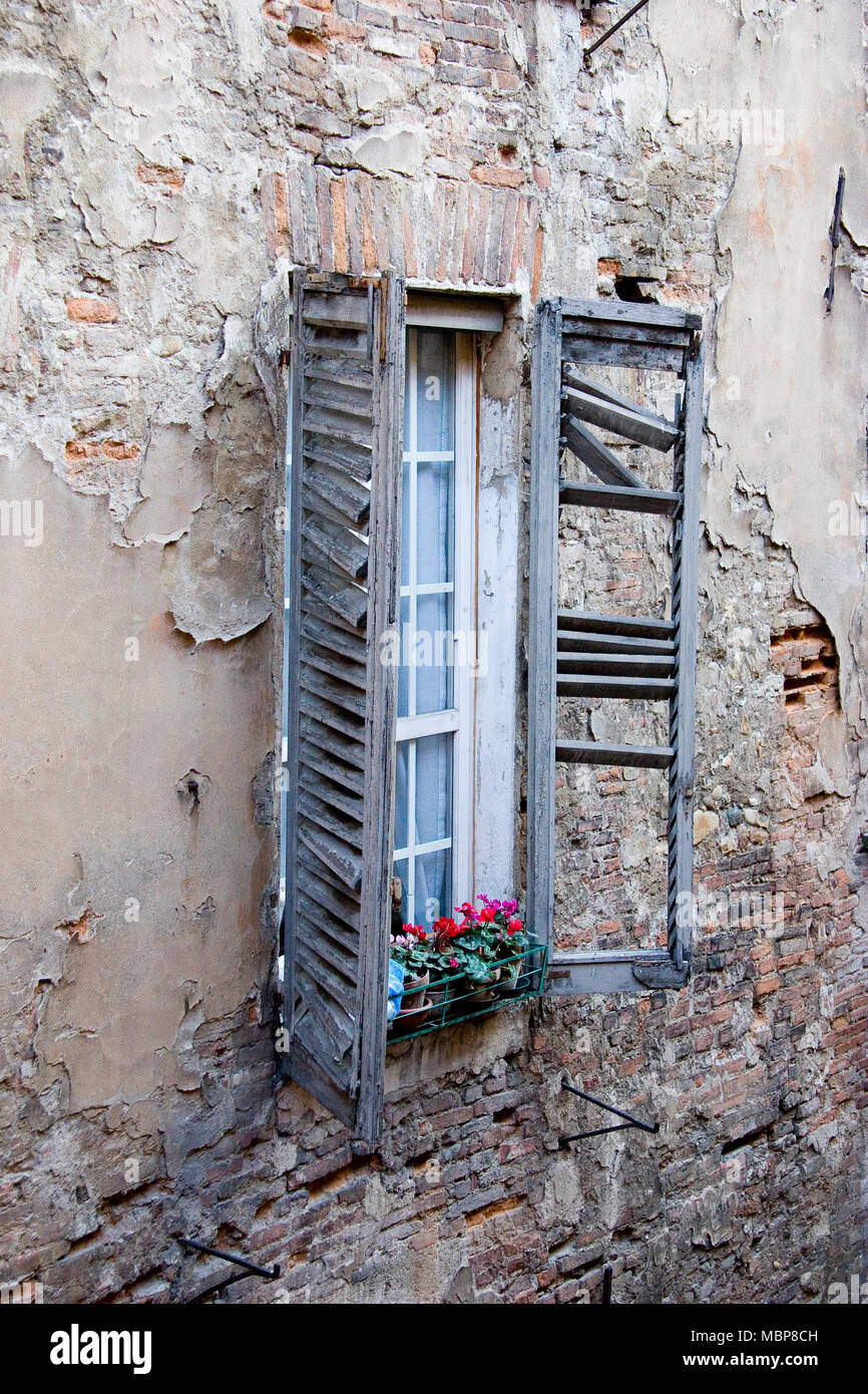 Slatted window shutters hi-res stock photography and images - Alamy