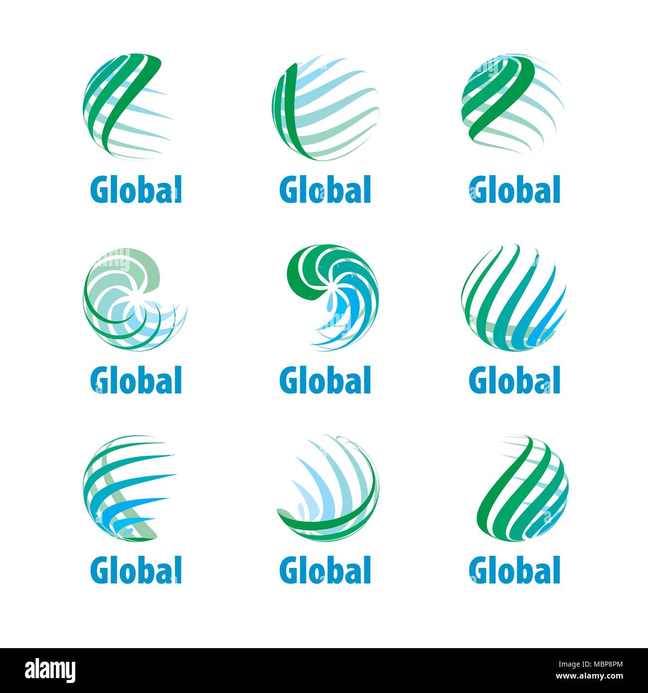 vector logo globe Stock Vector Image & Art - Alamy