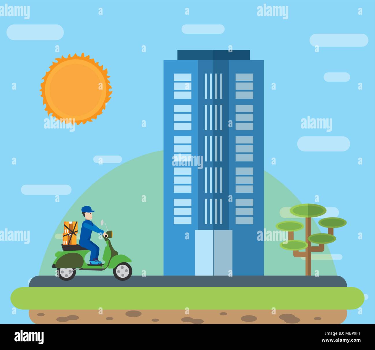 Express delivery cartoon Stock Vector Image & Art - Alamy