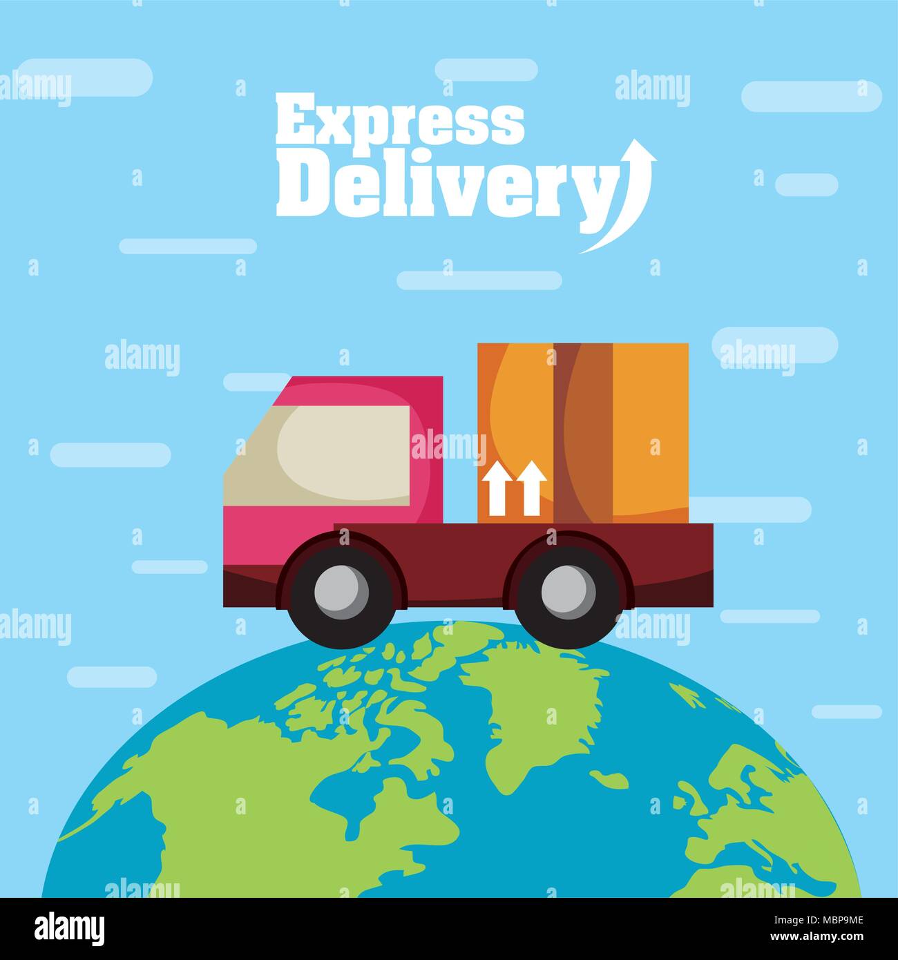 Express delivery service Stock Vector Image & Art - Alamy