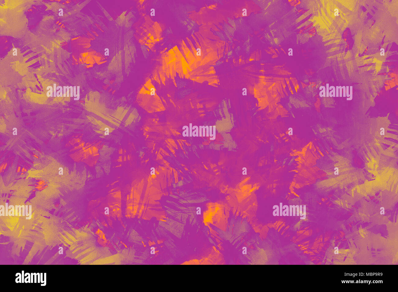 Fuchsia and Orange Brush Stroked Background Stock Photo - Alamy