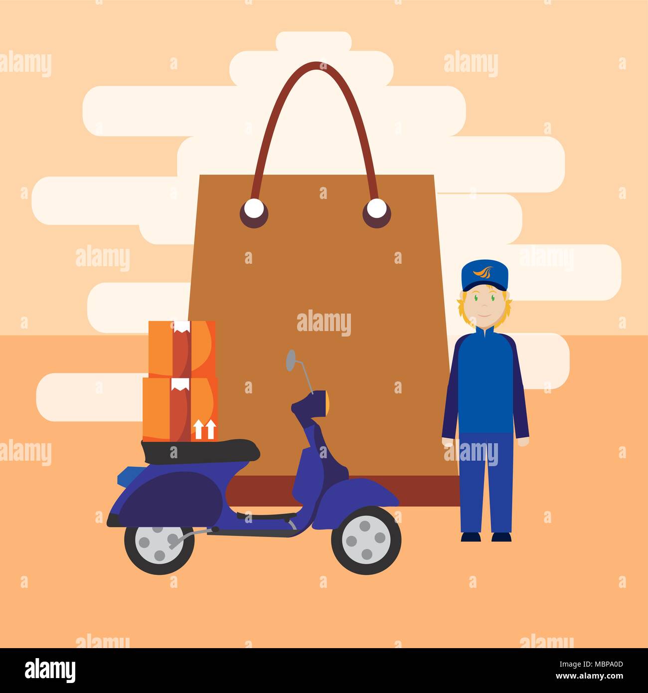 Express delivery cartoon Stock Vector Image & Art - Alamy