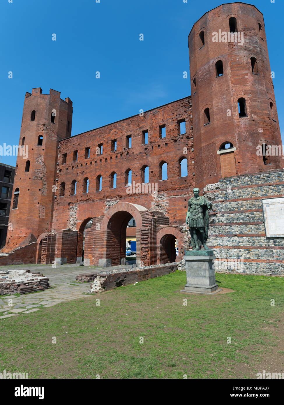 The Palatine Gate is a Roman Age city gate and represents the primary ...