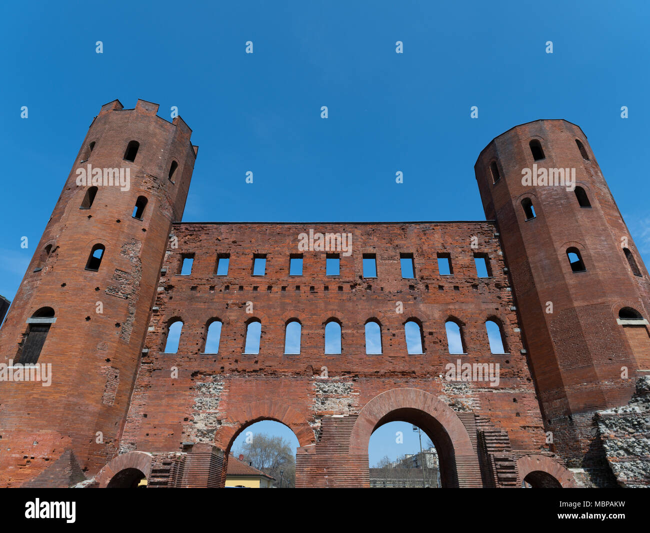 The Palatine Gate is a Roman Age city gate and represents the primary ...
