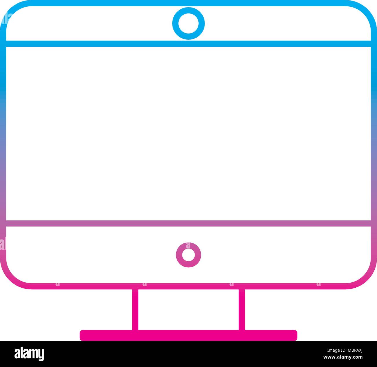 degraded line electronic screen computer technology service Stock ...