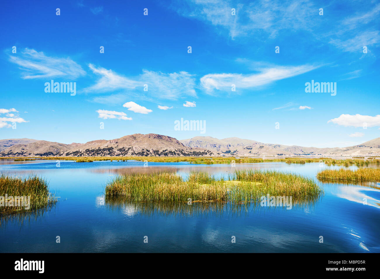 Titicaca large deep lake hi-res stock photography and images - Alamy