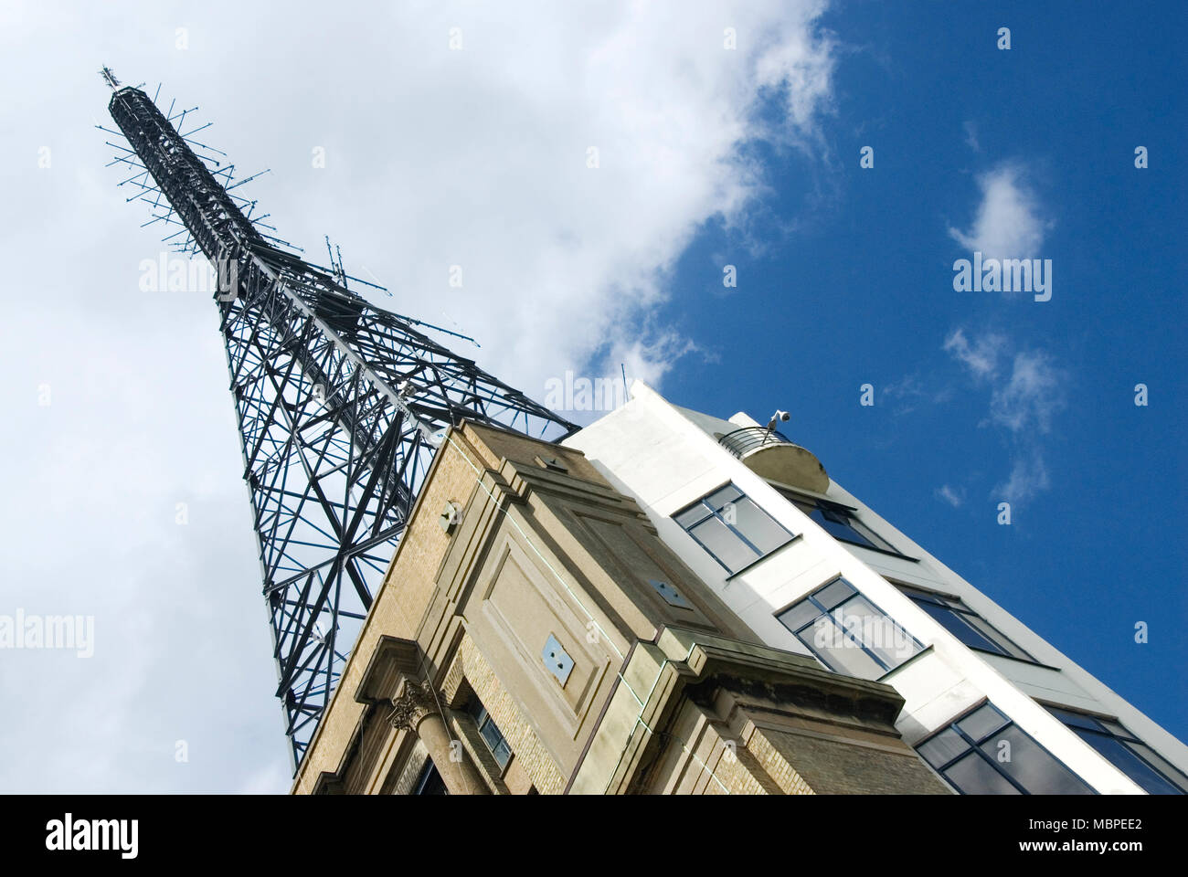 Bbc transmitter alexandra palace london hi-res stock photography and ...