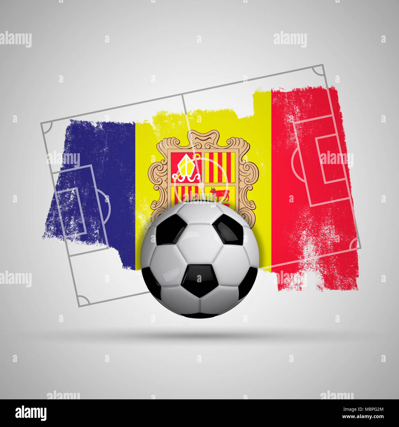 Andorra football team logo hi-res stock photography and images - Alamy