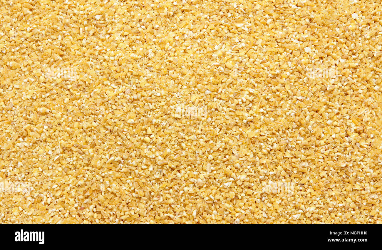 Fine ground durum wheat or groats -texture and details Stock Photo - Alamy
