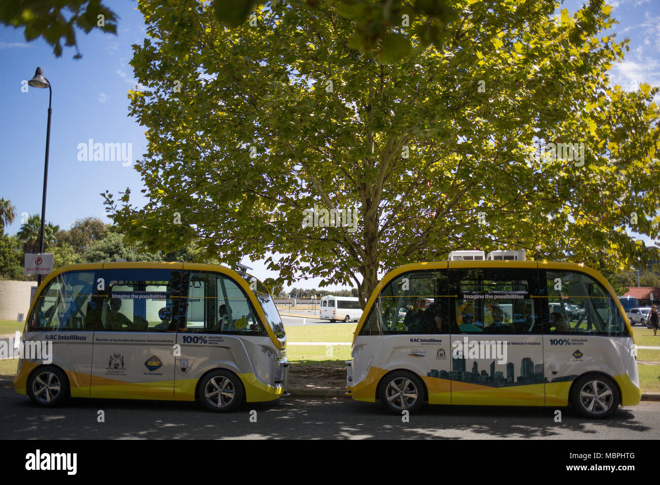 Autonomous electric bus hi-res stock photography and images - Alamy