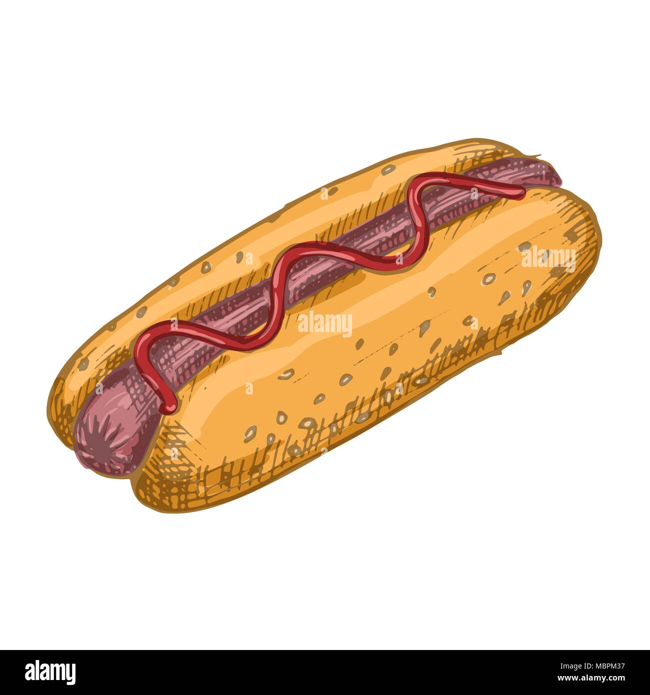 Vintage Hot Dog