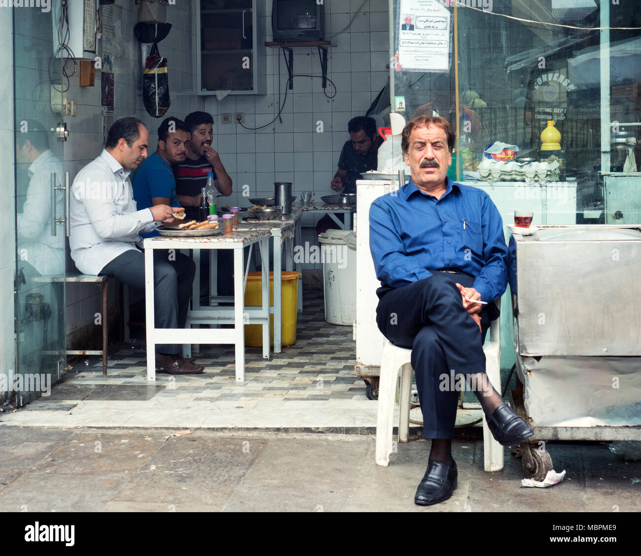 Iran street scene hi-res stock photography and images - Alamy