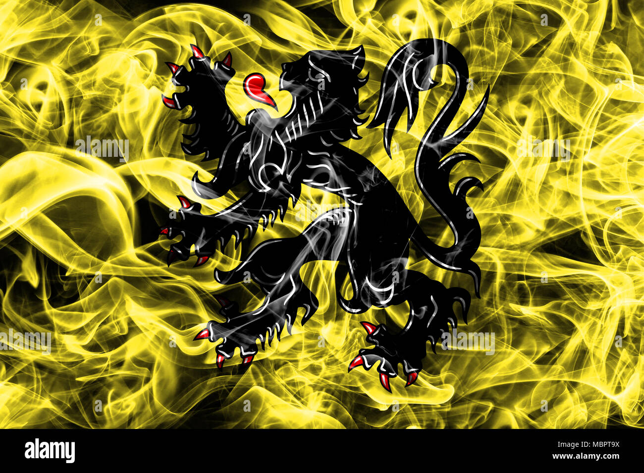 Flanders flag hi-res stock photography and images - Alamy