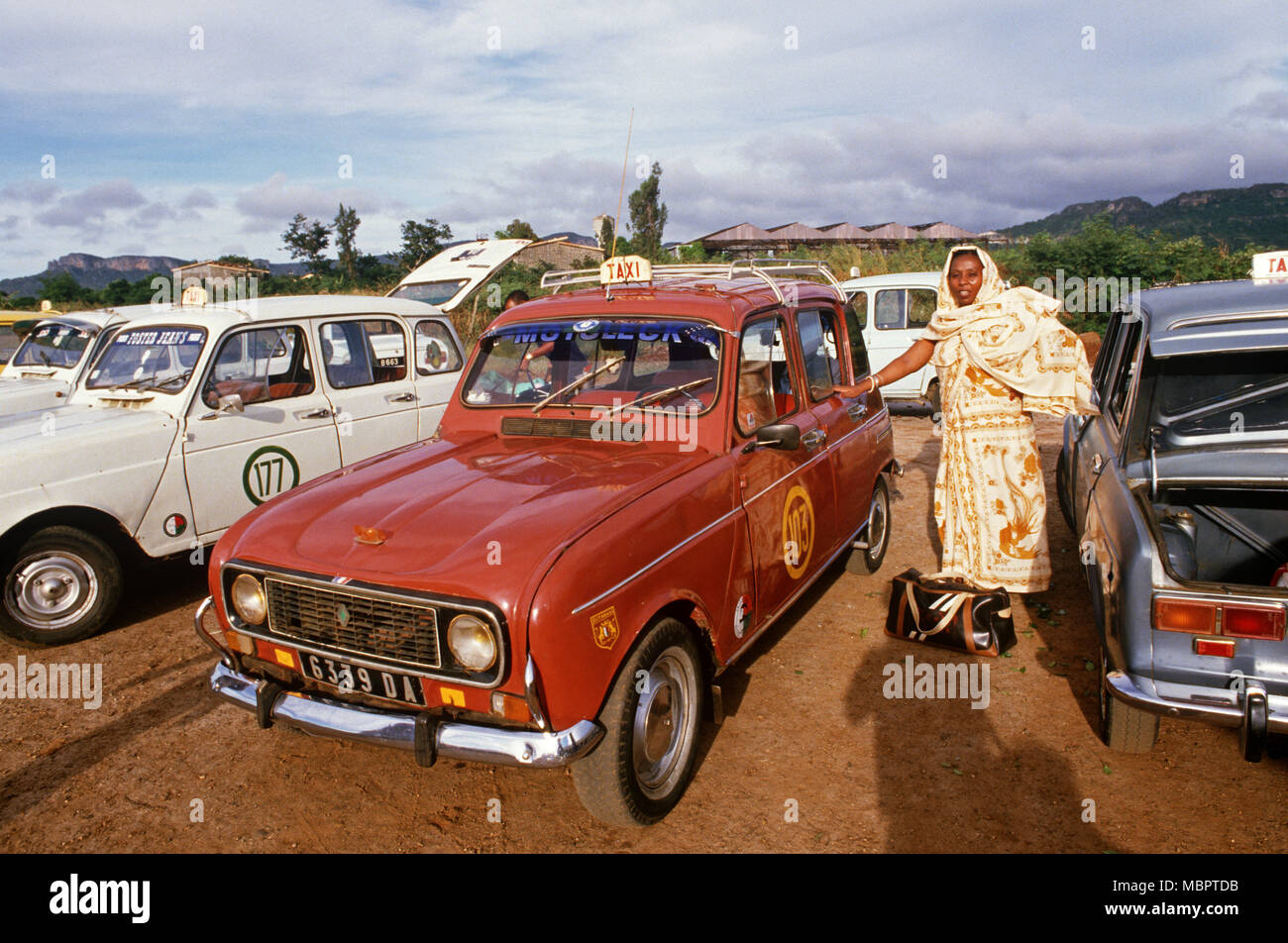 Antsiranana Air Madagascar airport car park, Madagascar Stock Photo - Alamy