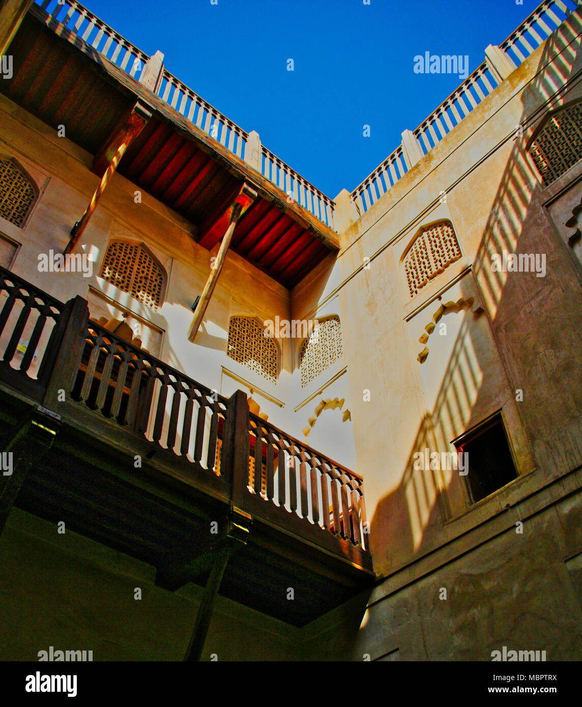 Fort Jabrin Oman Courtyard High Resolution Stock Photography and Images ...