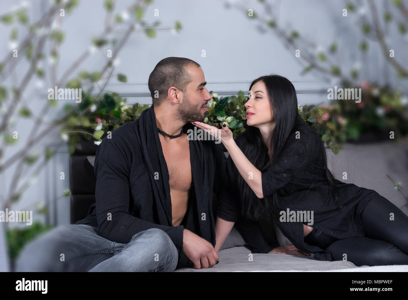 Mother baby look at each other hi-res stock photography and images - Alamy