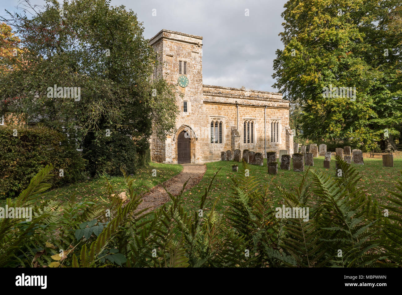 St. James Church, Nether Worton, Oxfordshire, England, UK Stock Photo ...