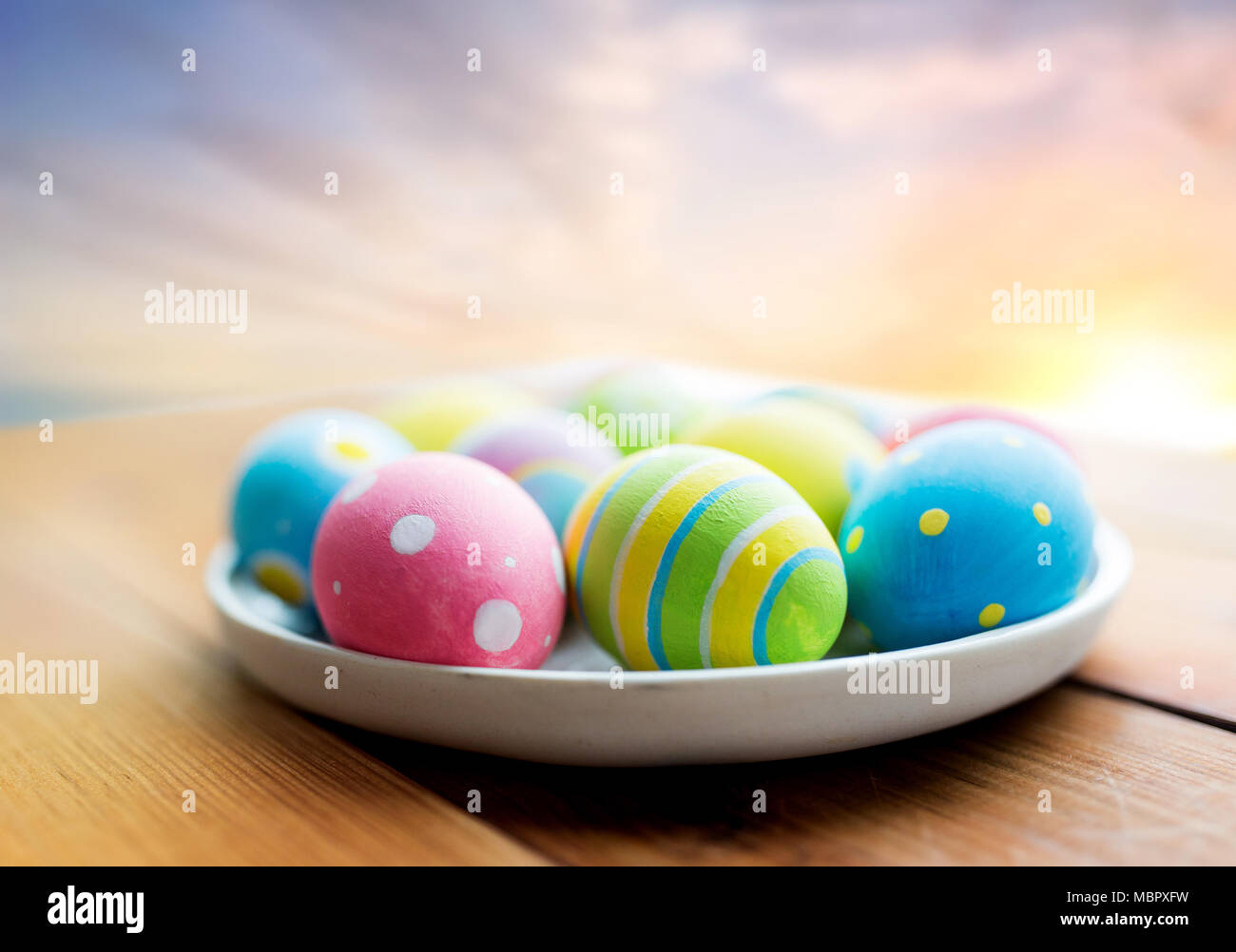 Many colored traditional easter hi-res stock photography and images - Alamy