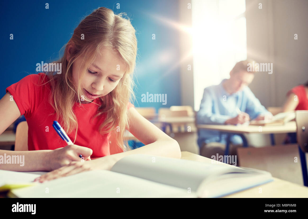 Test textbook hi-res stock photography and images - Alamy