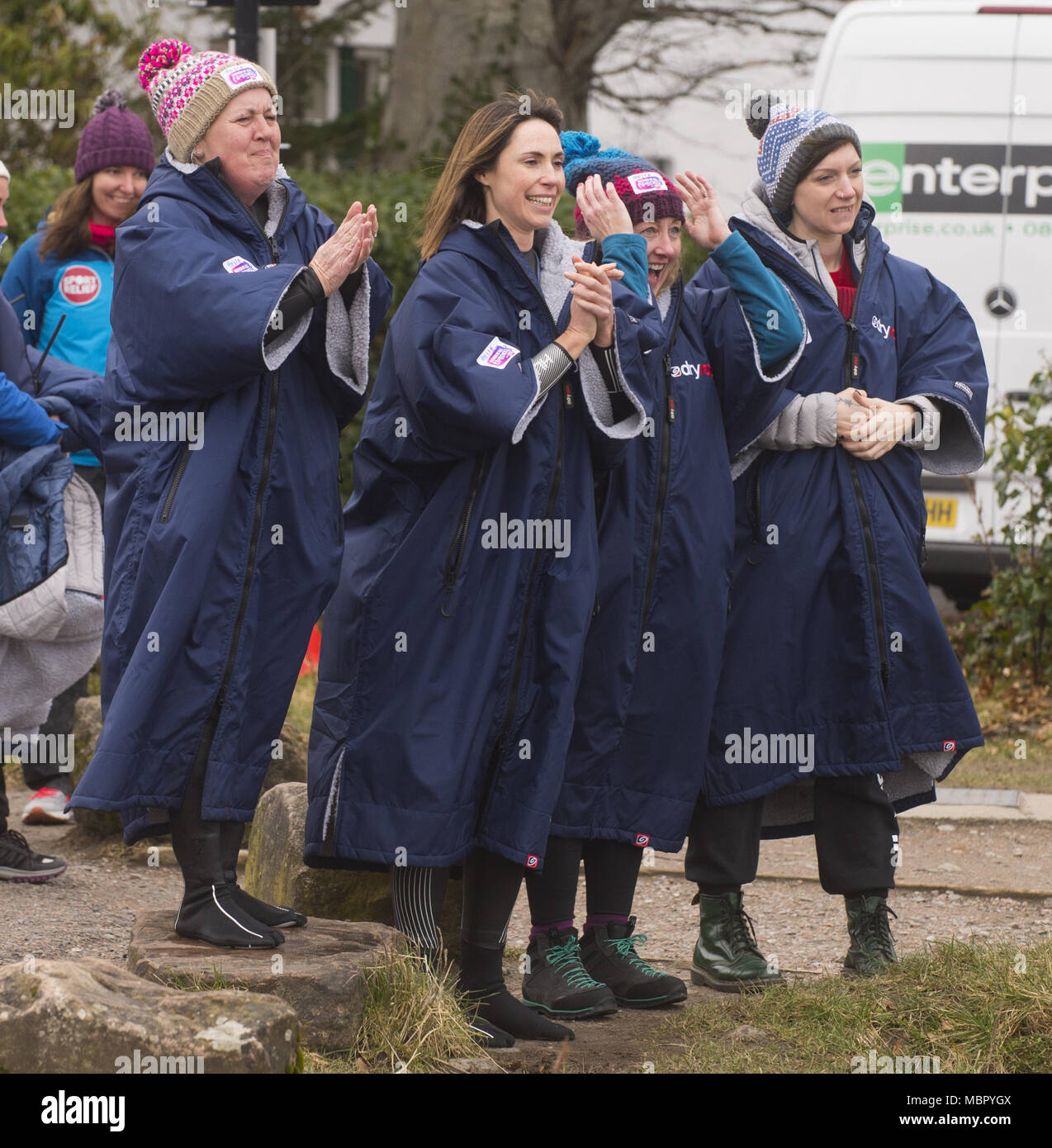 BBC presenter Alex Jones is spotted filming in Inverness for sports ...