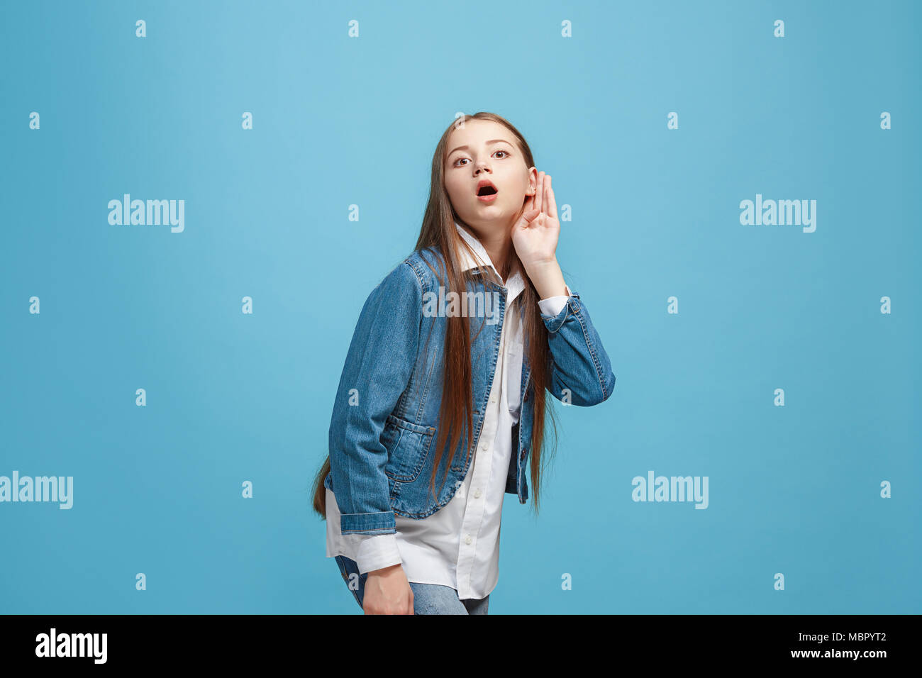 Listen cutout hand up business hi-res stock photography and images - Alamy