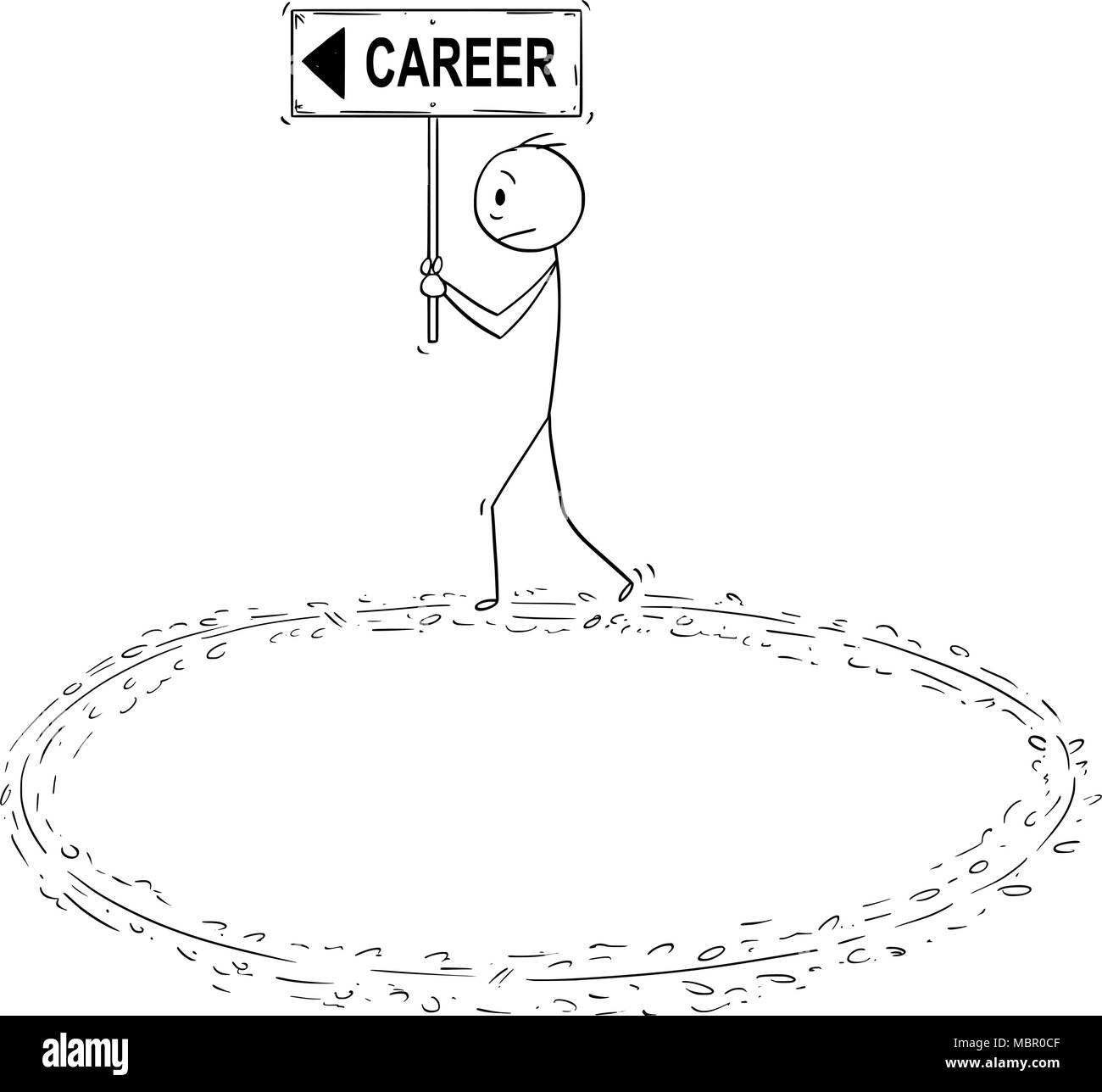 Vain effort Stock Vector Images - Alamy