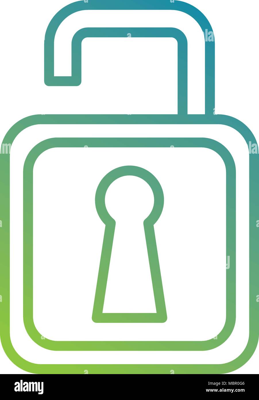 safe secure padlock icon Stock Vector Image & Art - Alamy