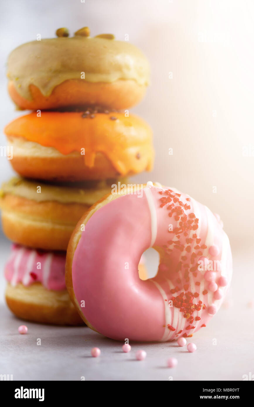 Pile Of Doughnuts High Resolution Stock Photography and Images - Alamy