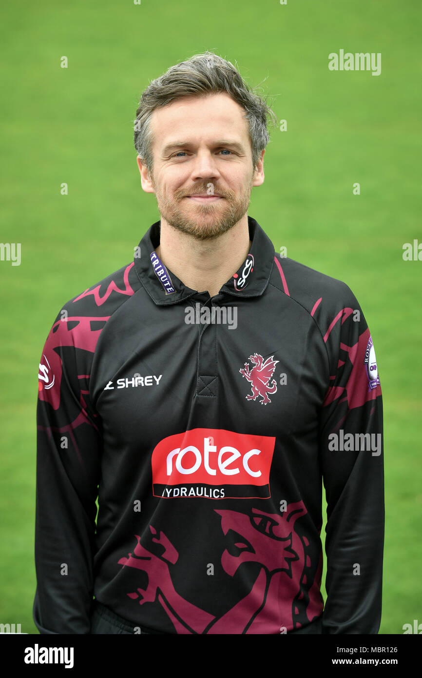 James Hildreth the One Day Cup kit during the media day at the County ...