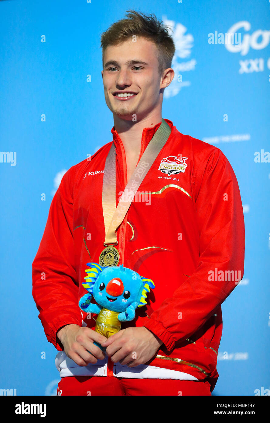 Mens 1m springboard final optus aquatic centre hi-res stock photography ...