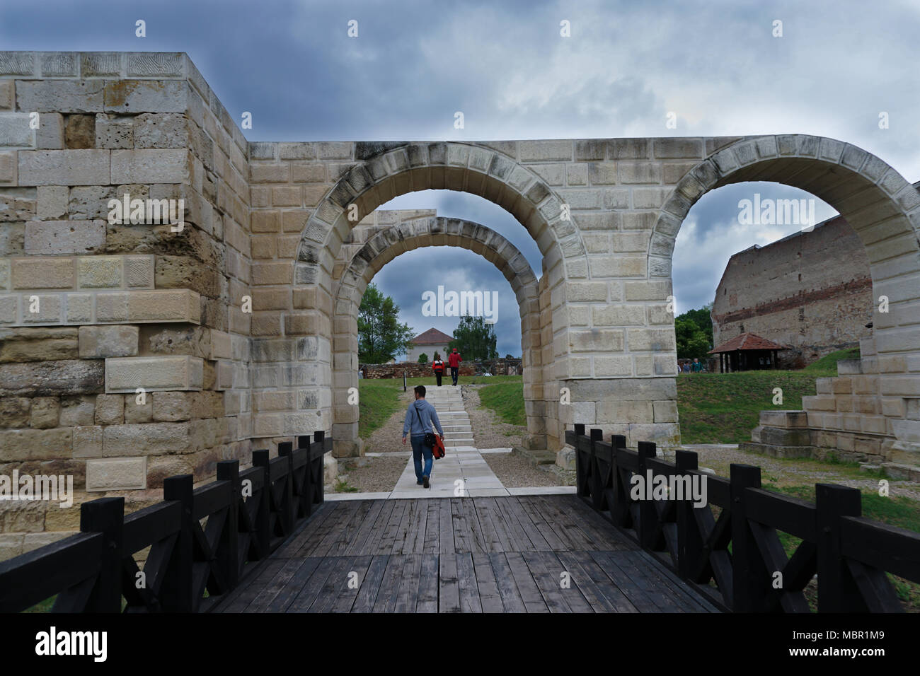 Ancient roman castrum hi-res stock photography and images - Alamy